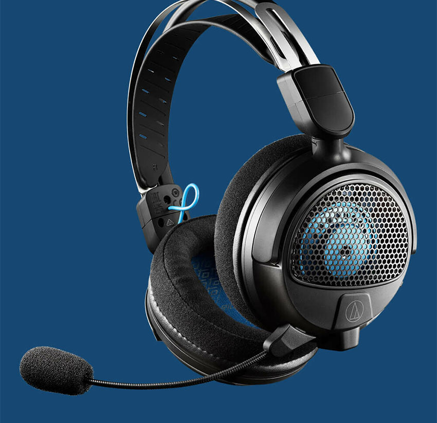 Audio-Technica ATH-GDL3 Open-Back Hi-Fi Gaming Headset - Black | PLE ...