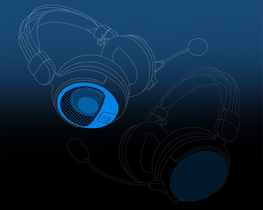 Audio-Technica ATH-GDL3 Open-Back Hi-Fi Gaming Headset - Black | PLE ...