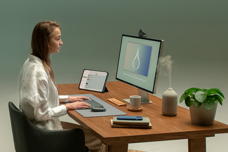 Logitech Pebble Key 2 K380s Bluetooth Keyboard - Tonal Graphite ...