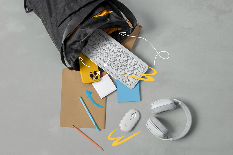 Logitech Pebble Key 2 K380s Bluetooth Keyboard - Tonal Graphite ...