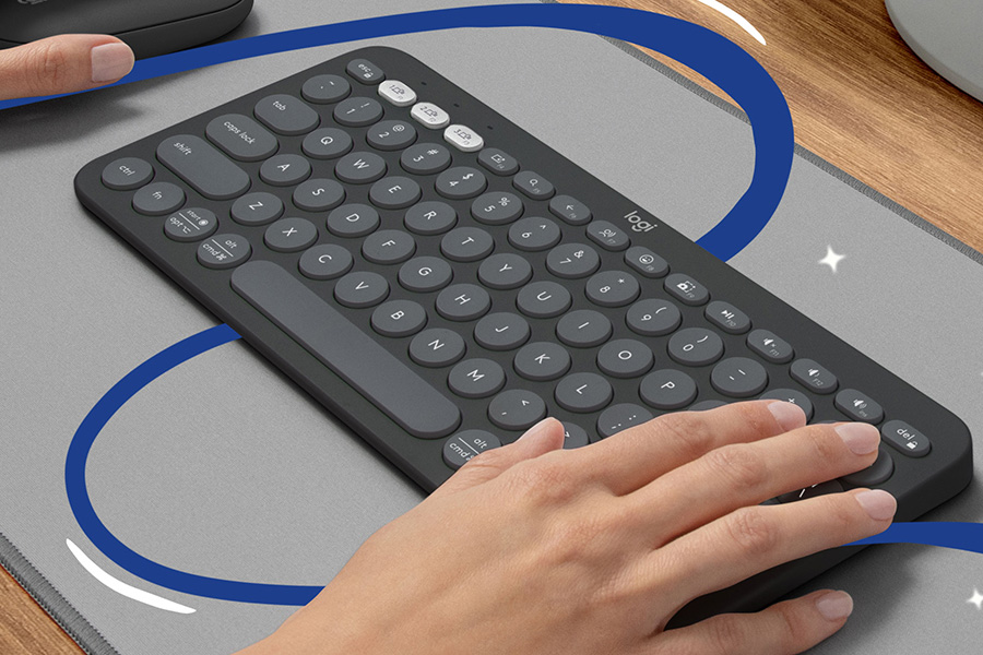 Logitech Pebble Key 2 K380s Bluetooth Keyboard - Tonal Graphite ...